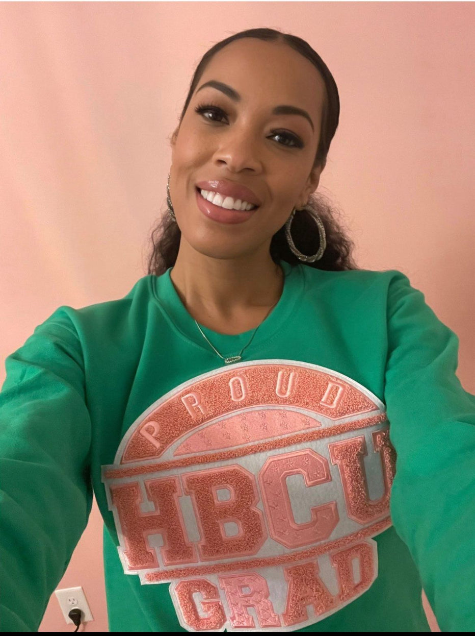 AKA INSPIRED HBCU CLOTHING SWEATSHIRT – PROUD HBCU GRAD
